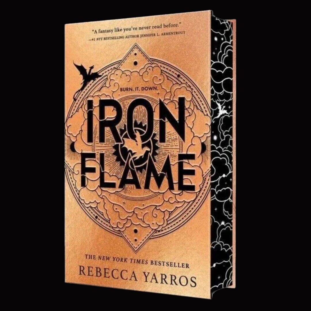 Iron Flame - Stenciled Edges - Hemingway Books