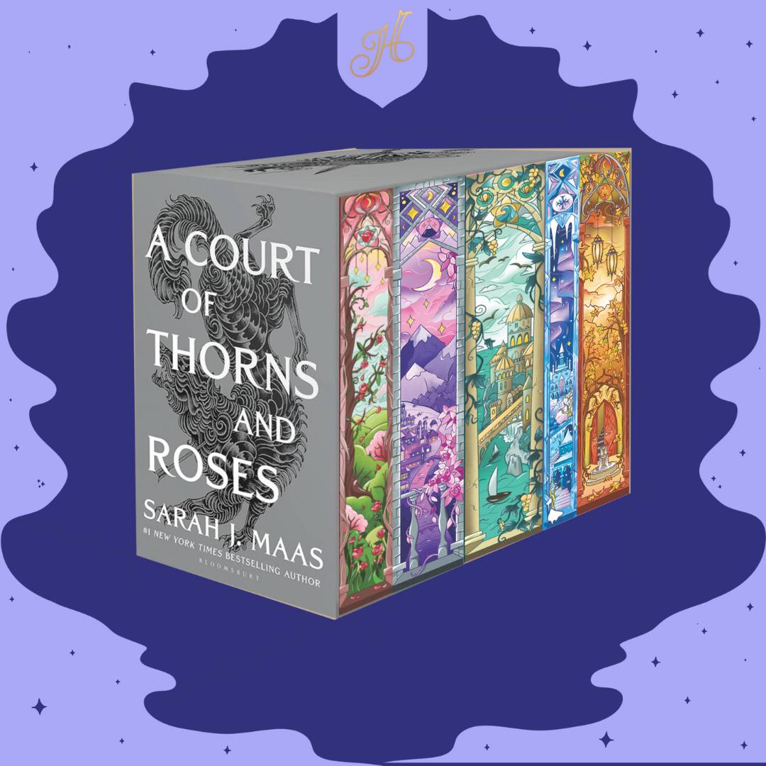 ACOTAR - Stained Glass Edges- Hardcover Box set - Hemingway Books